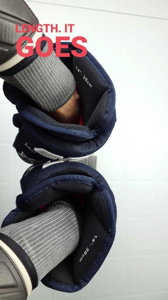 Custom Cutshield hockey skate cut resistant slash & wrist guards ...