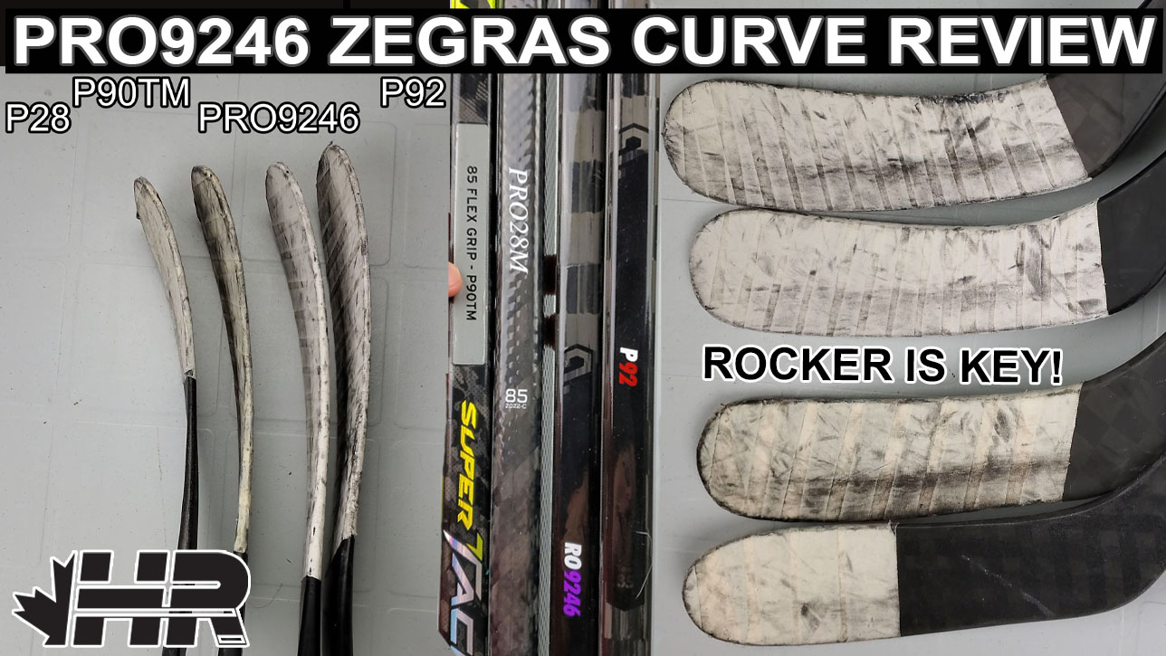 Zegras PRO9246 (P86 for CCM) curve review – Hockey Reviews